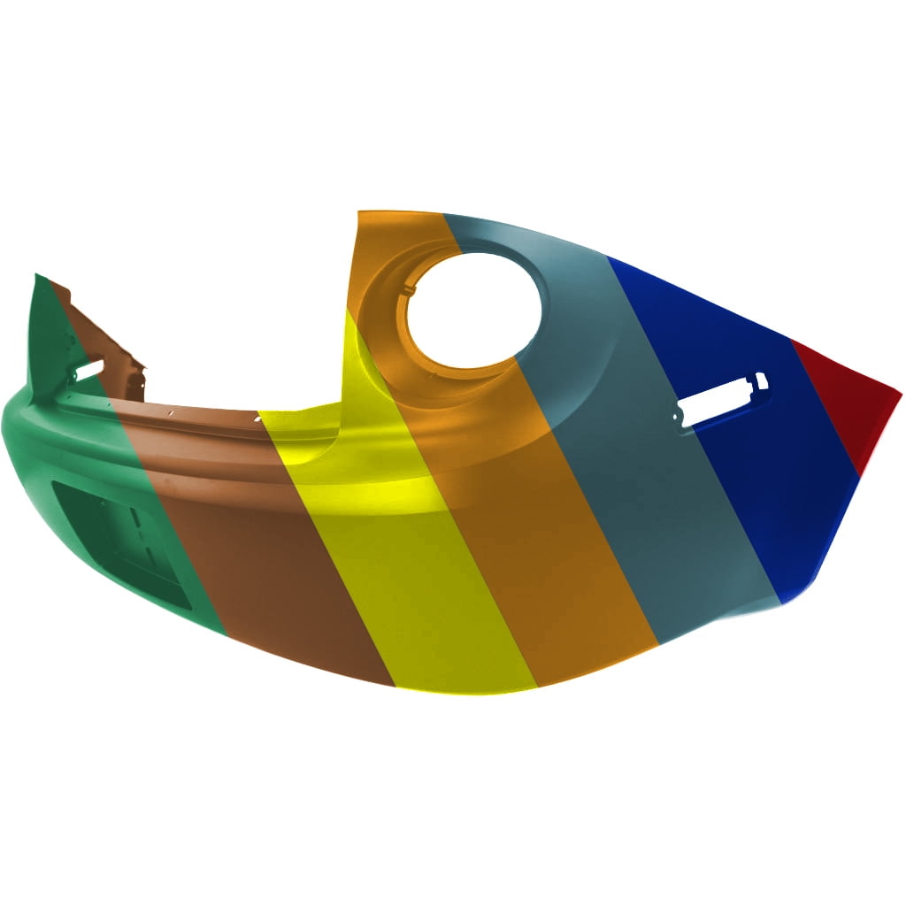 Rear Bumper Cover for Chevrolet Cobalt 2005-2010 - Painted to Match ...