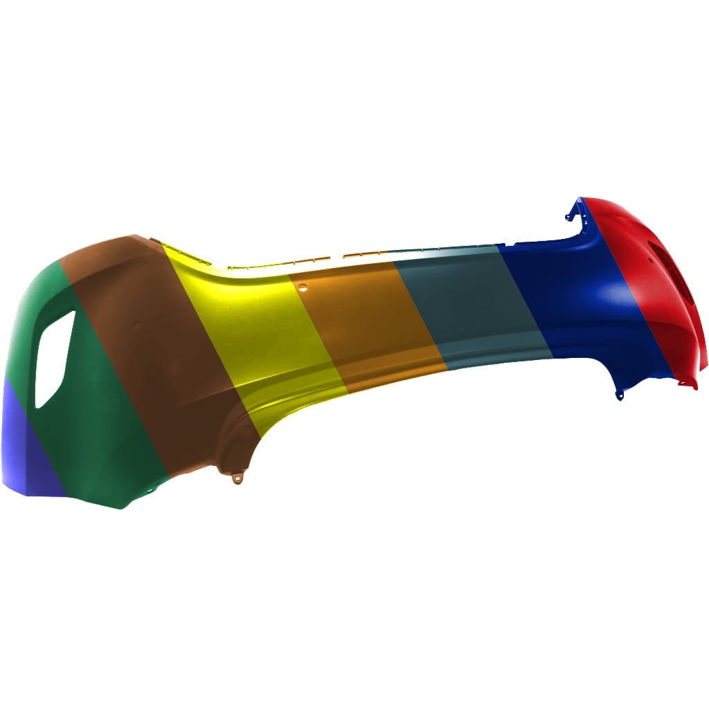 Rear Bumper Cover for Hyundai Veloster 2012-2017 - Painted to Match ...