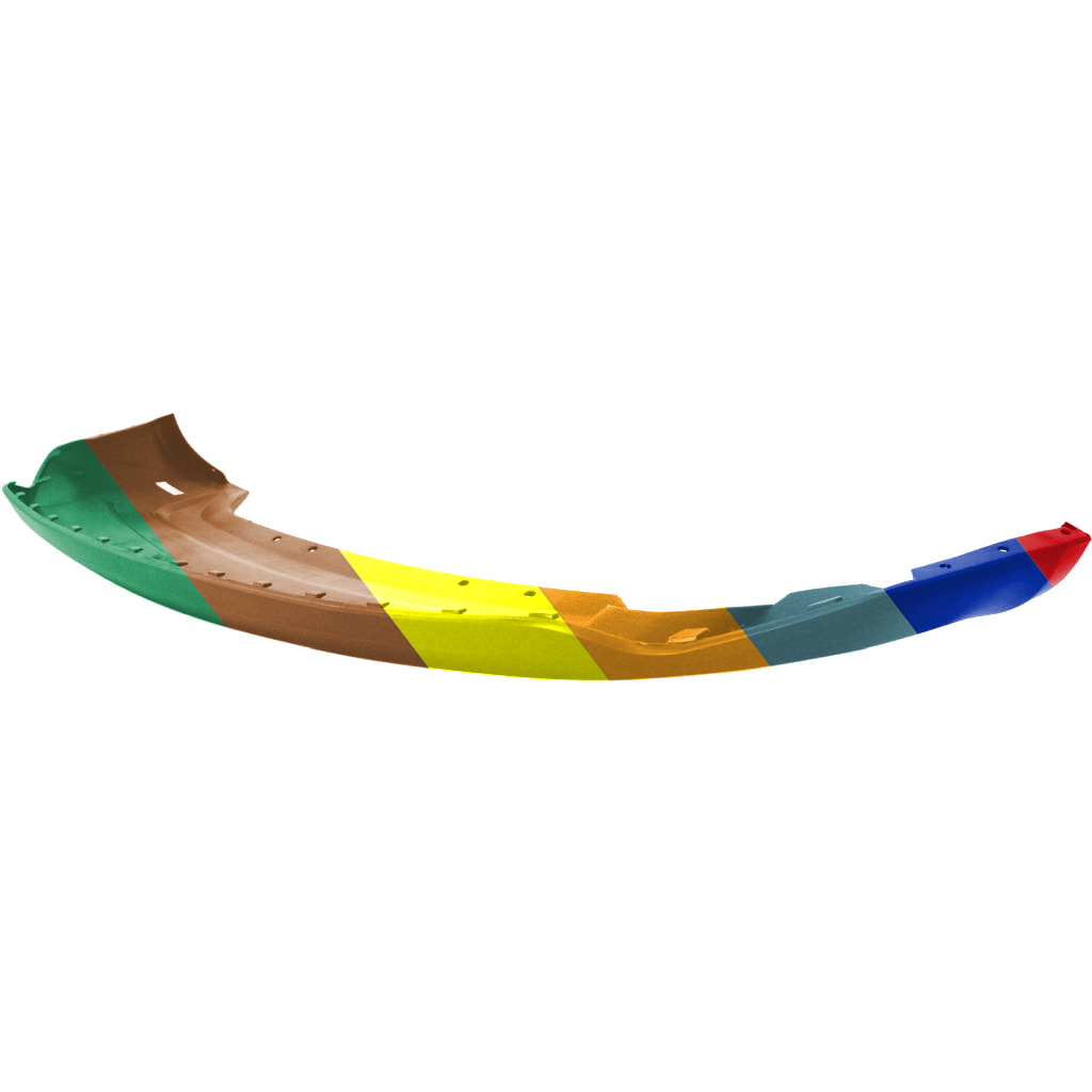 Rear Bumper Cover for Jeep Compass 2011-2017 - Painted to Match - Fits ...