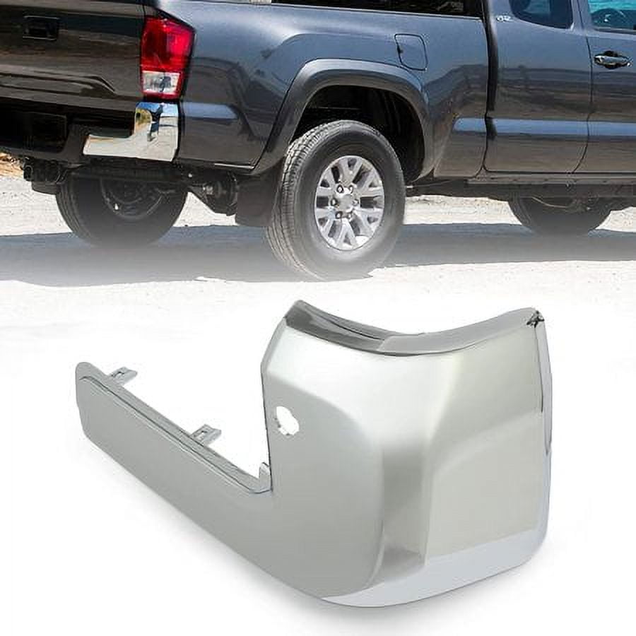 Rear Bumper End Cap with Sensor Hole Right Side Chrome Fit for 2016 ...