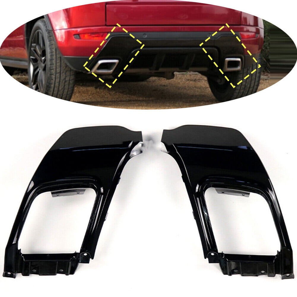 Rear Bumper Exhaust Valance Cover Trim For Range Rover Evoque 2012-2018 ...