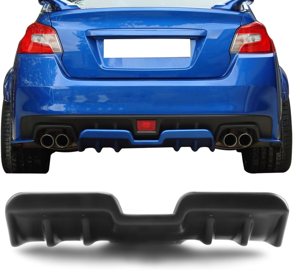 Rear Bumper Lip Diffuser Compatible with 2015-2021 Subaru WRX STI, PP ...