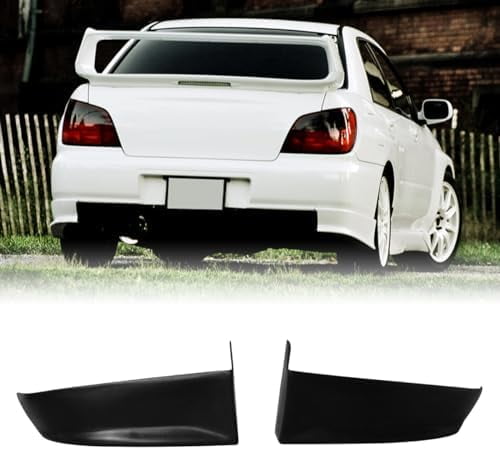 Rear Bumper Lip Side Aprons, Compatible with 2002-2007 Subaru Impreza ...