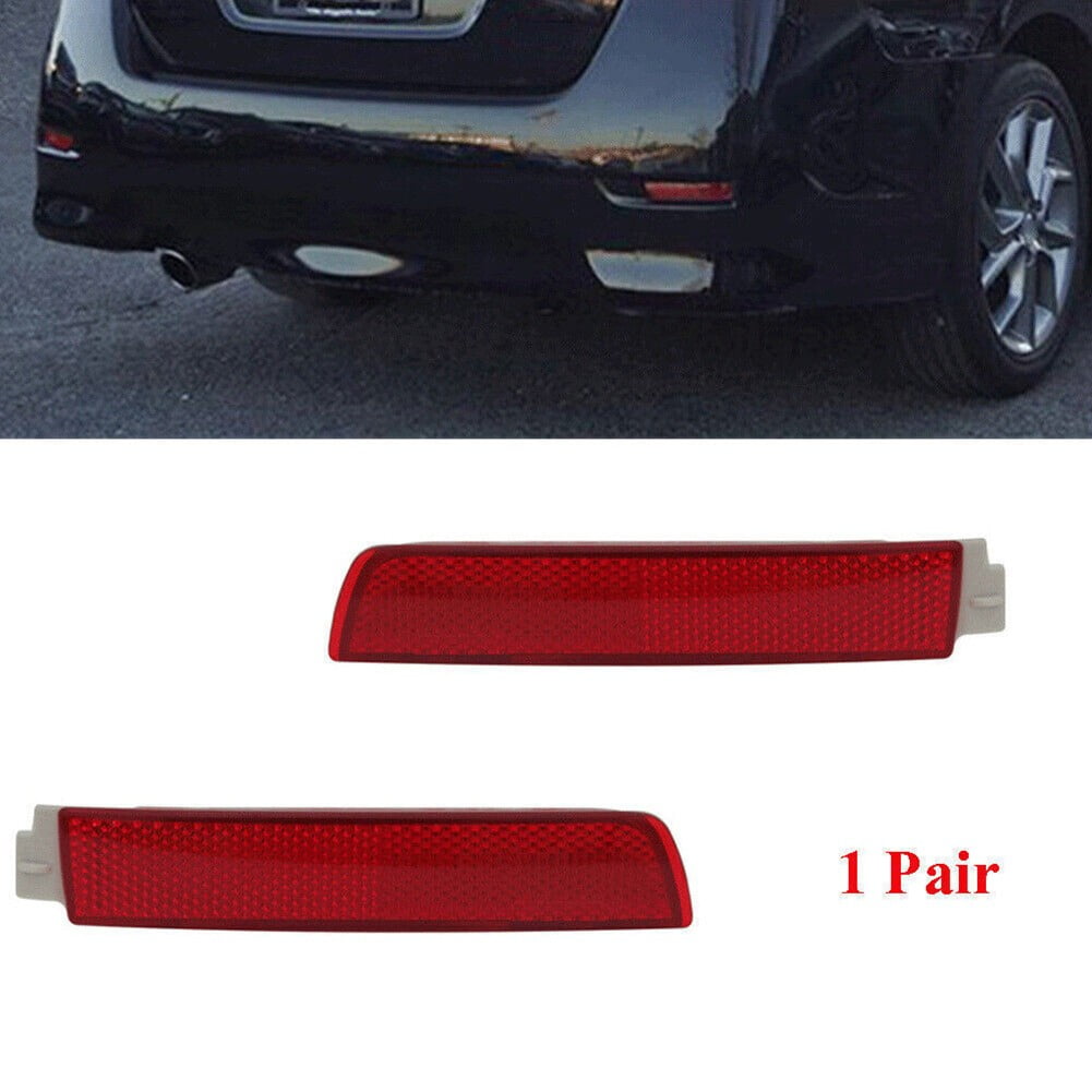 Rear Bumper Reflector Light for Nissan Sentra 2013-2018, Tail Safety ...