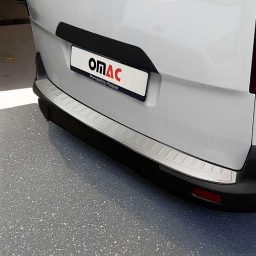 Rear Bumper Sill Cover Guard for Ford Transit Connect 2014-19 Brushed S ...