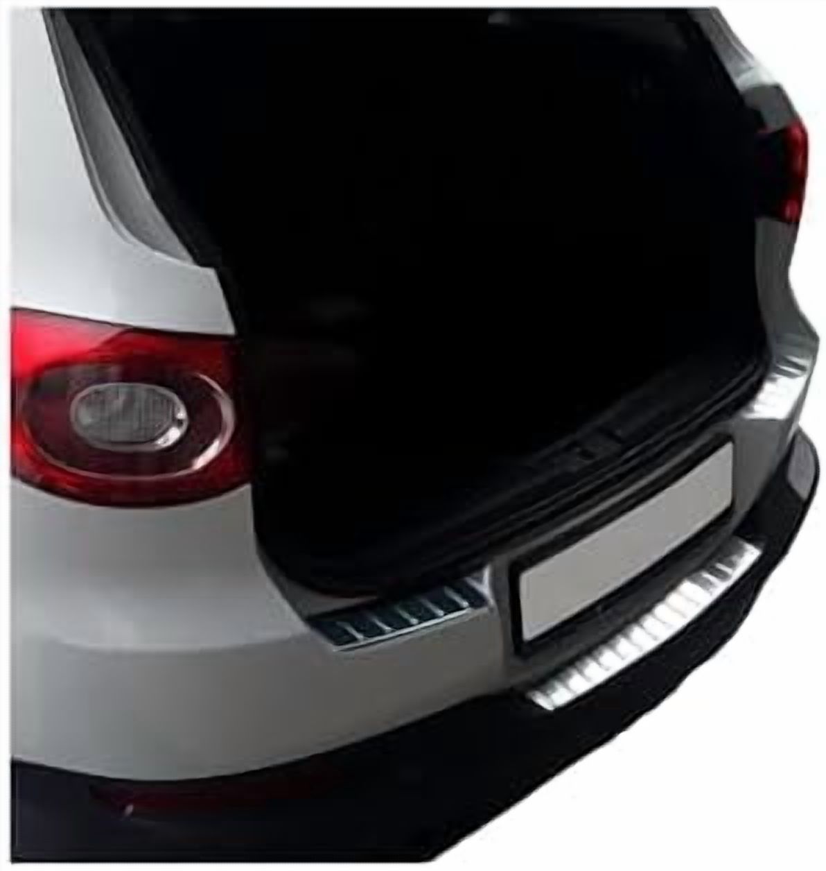 Rear Bumper Sill Cover Guard for VW Tiguan 2009-2017 Brushed Stainless ...