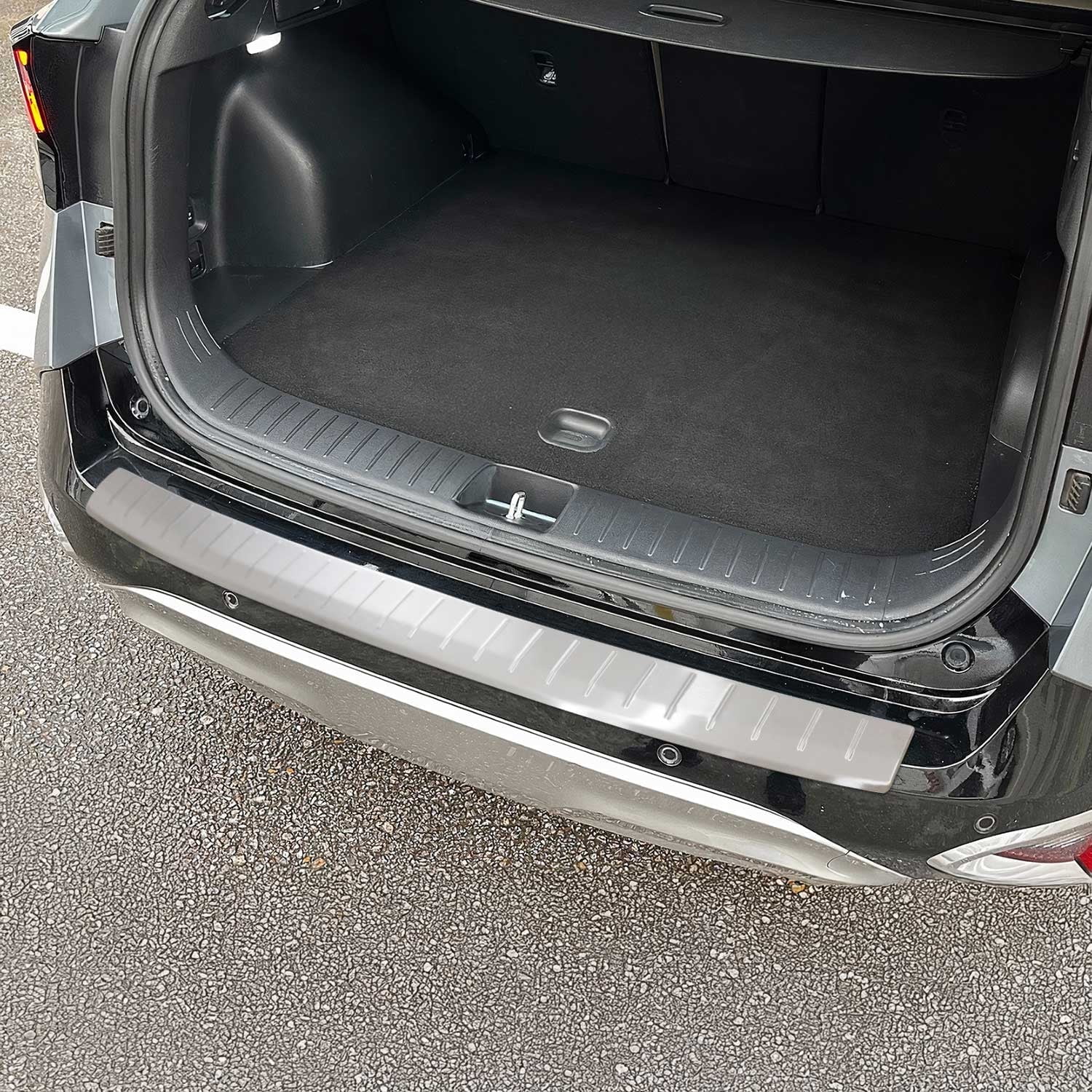 Rear Bumper Sill Cover Guard for Kia Sportage FL 2020-22 Brushed ...