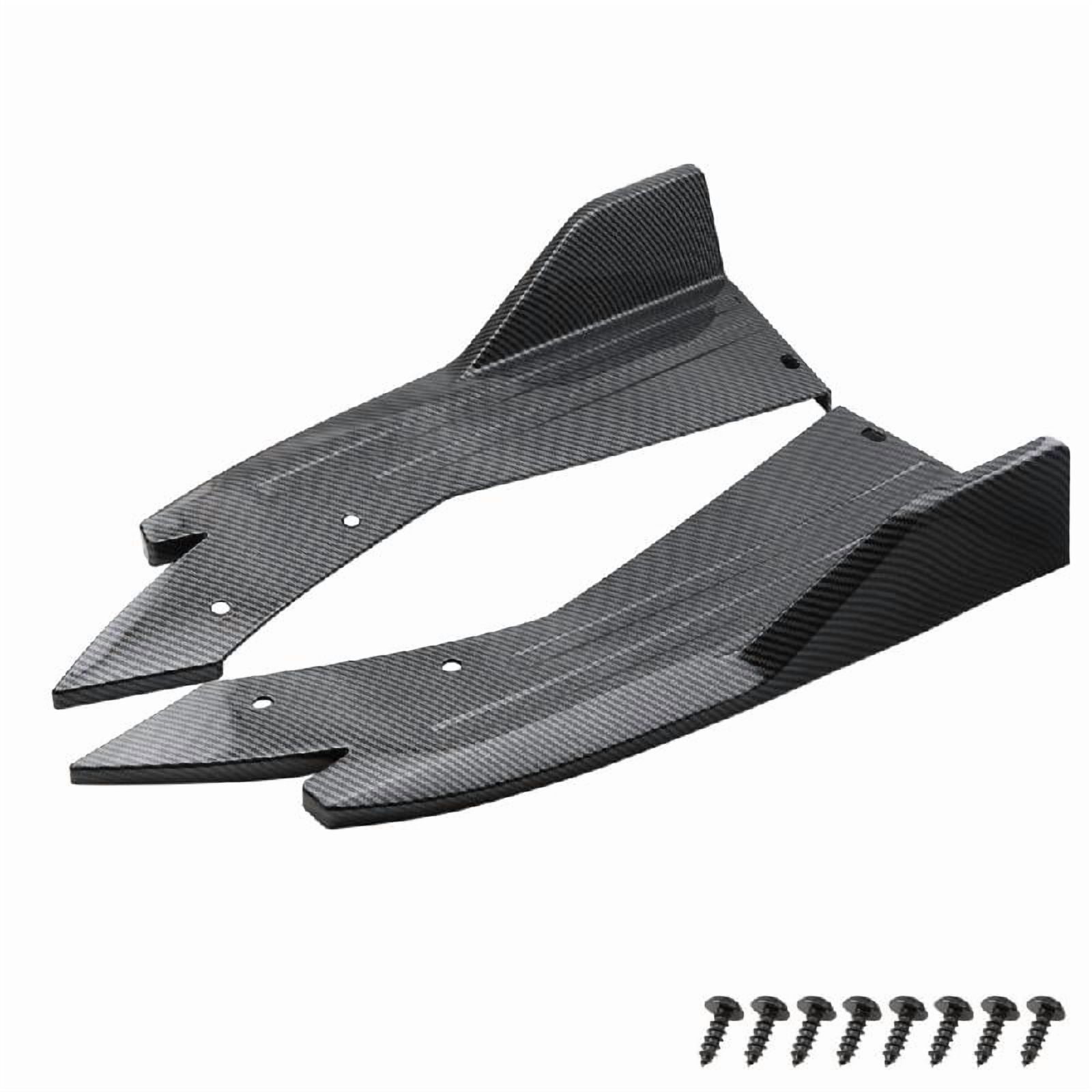 Rear Bumper Spoiler Lip Wing Trim Protection Anti Crash Protector ...