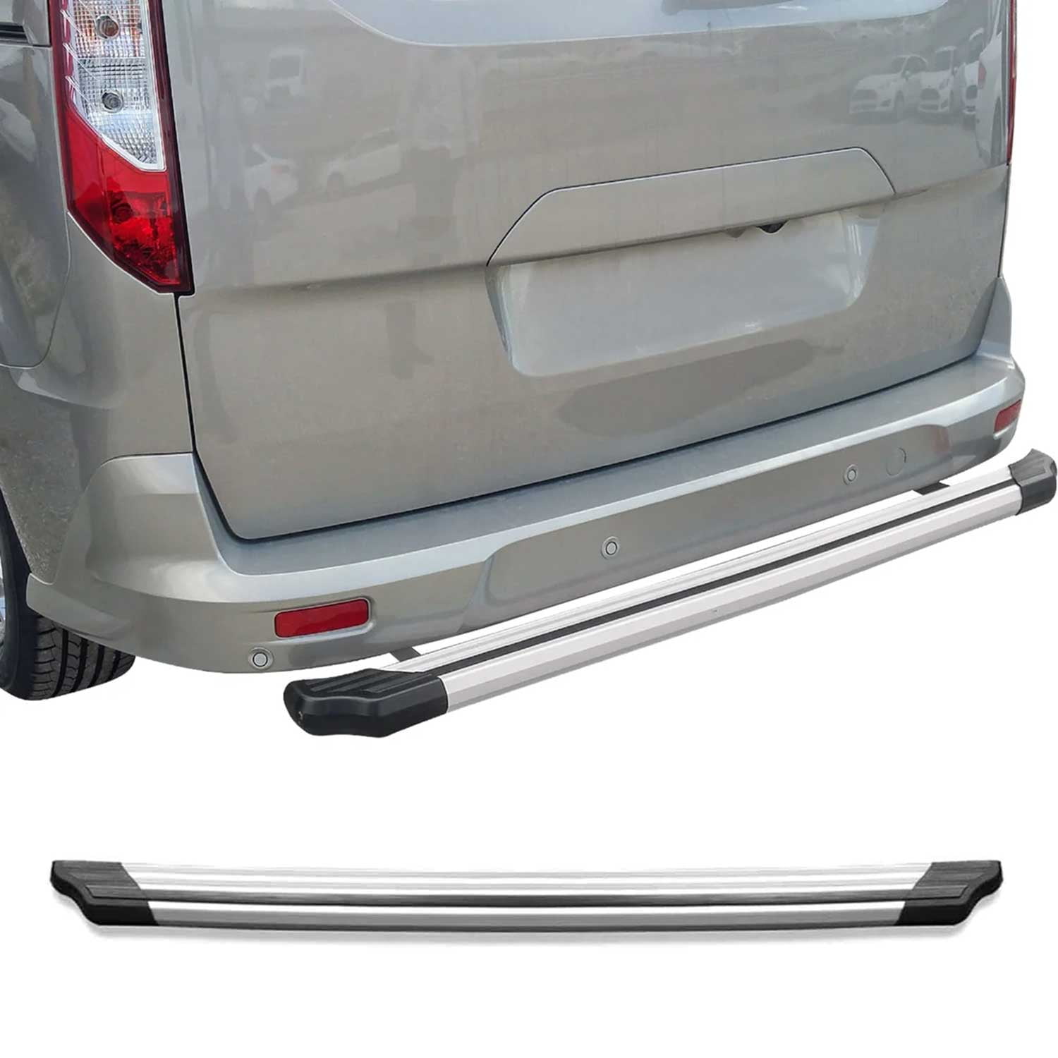 Rear Bumper Step Guard Protector for Ford Transit Connect 2002-2009 ...