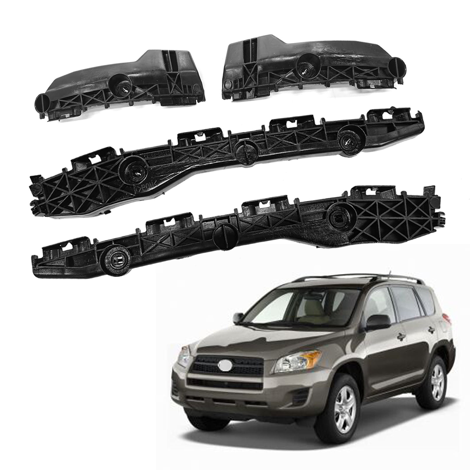 Rear Bumper Support Retainers Brackets (Long & Short) For 2006 - 2012 ...