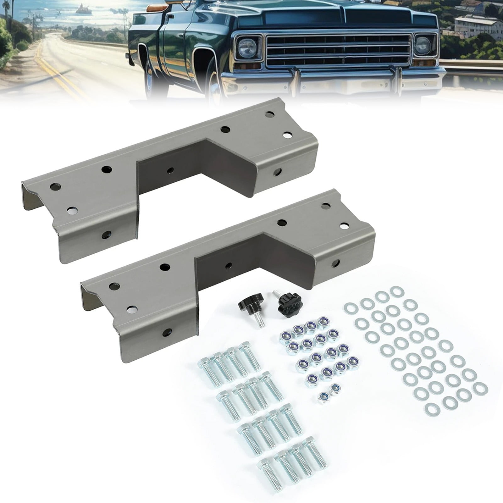 Rear C Notch Kit For 89-98 Chevy Silverado/GMC Sierra C1500 Trucks C ...