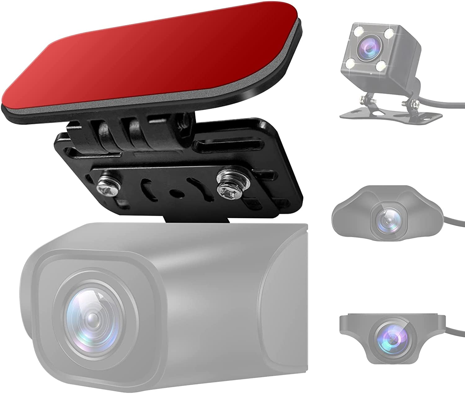 Rear Camera Holder Rear Window Bracket for Most Back Camera Dash Cam ...