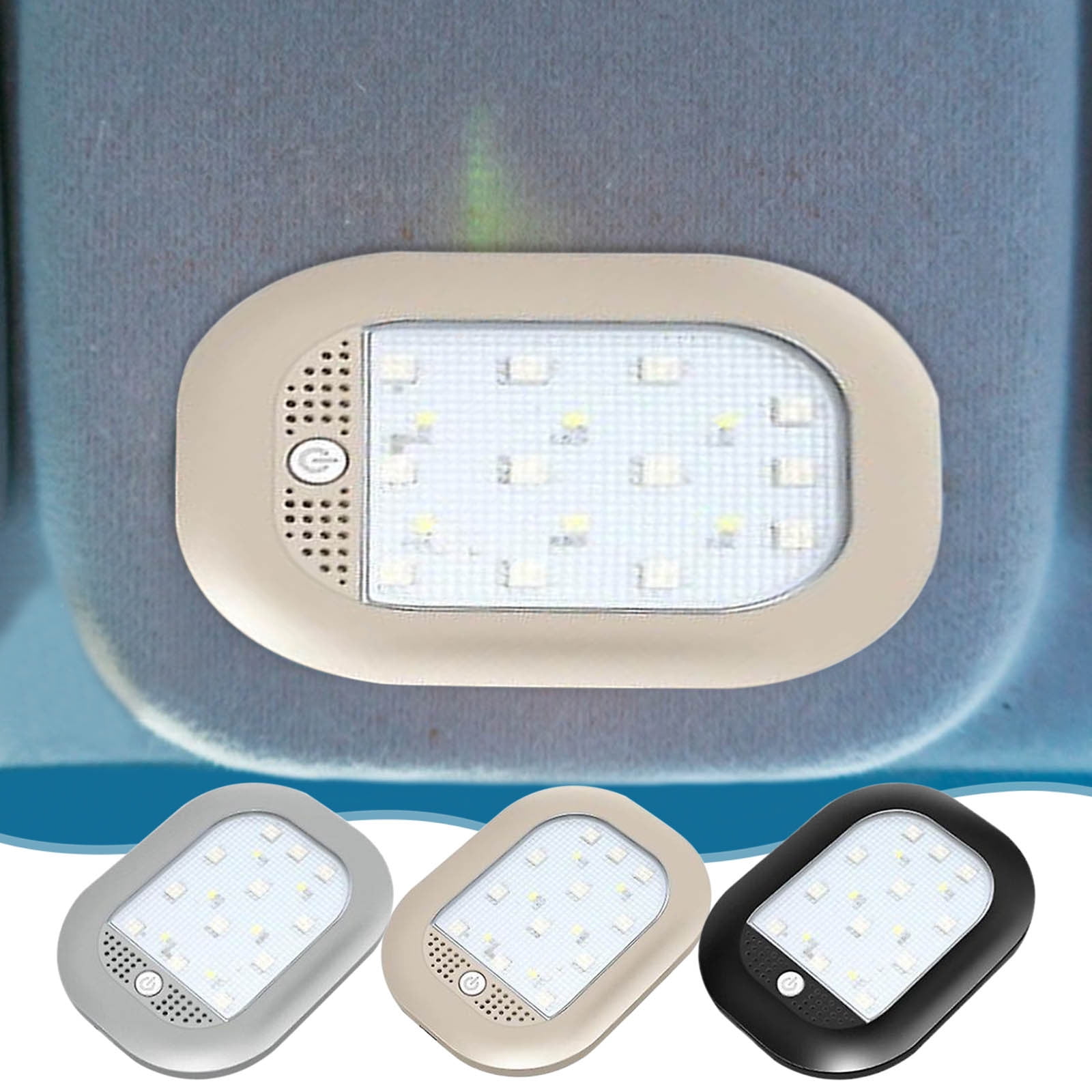 Rear Car Interior Light, Roof LED Trunk Lamp, Dimmable Color Changing ...