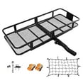 Rear Cargo Rack Hitch Mount Cargo Carrier Rack Folding 500 Lbs Heavy ...