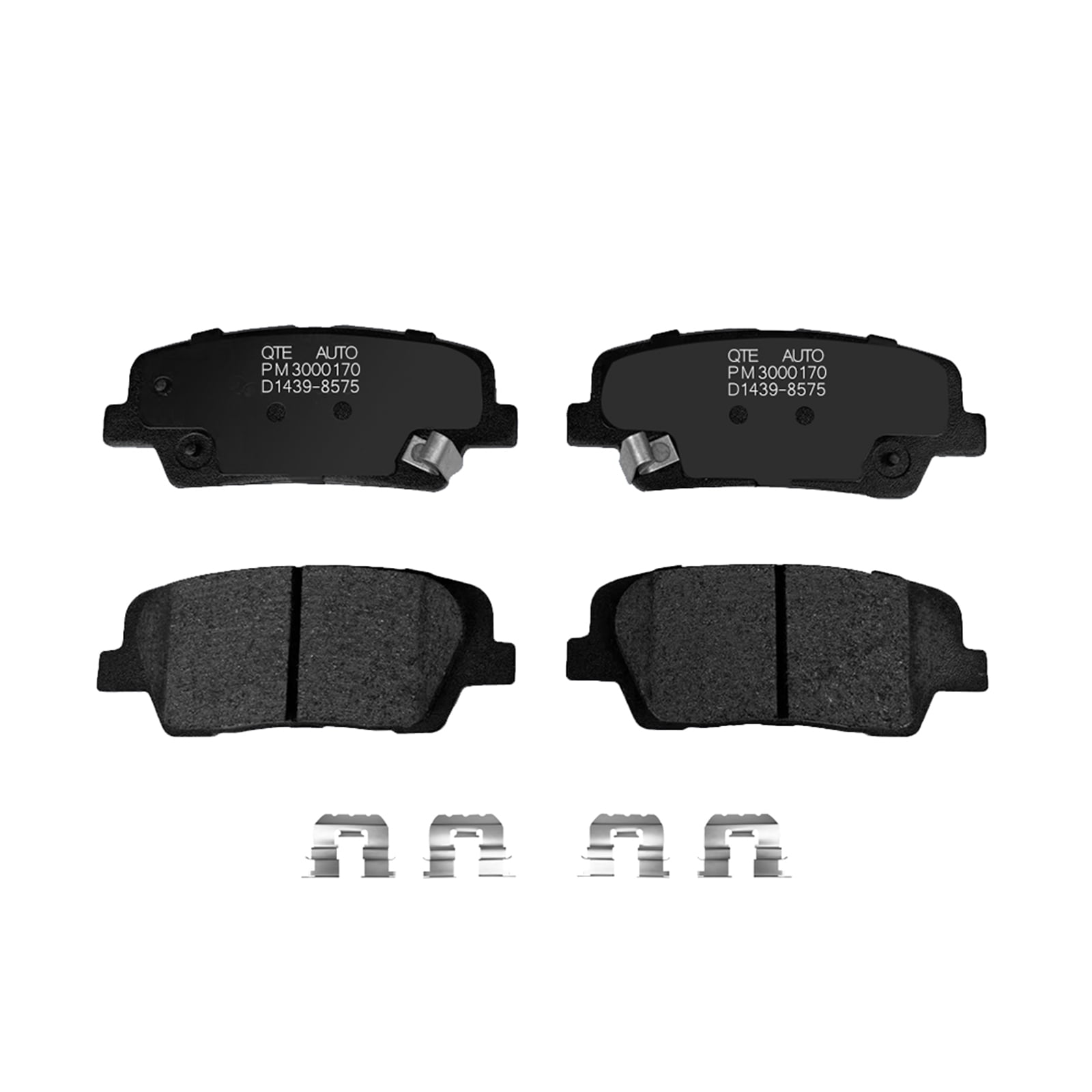 Rear Ceramic Brake Pad Kit For 2010-2018 Hyundai Santa FE - Walmart.com