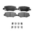 Rear Ceramic Brake Pad Kit For 2018 Jeep Wrangler JK - Walmart.com