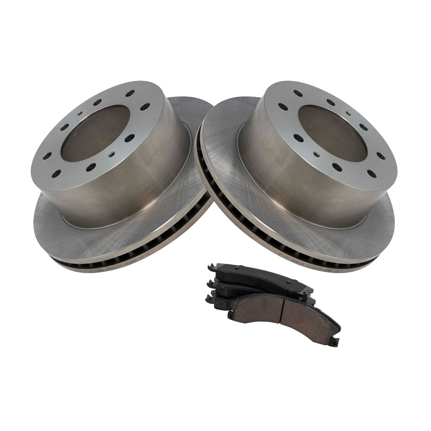 Rear Ceramic Brake Pad & Rotor Kit for Chevy for Silverado 2500HD ...