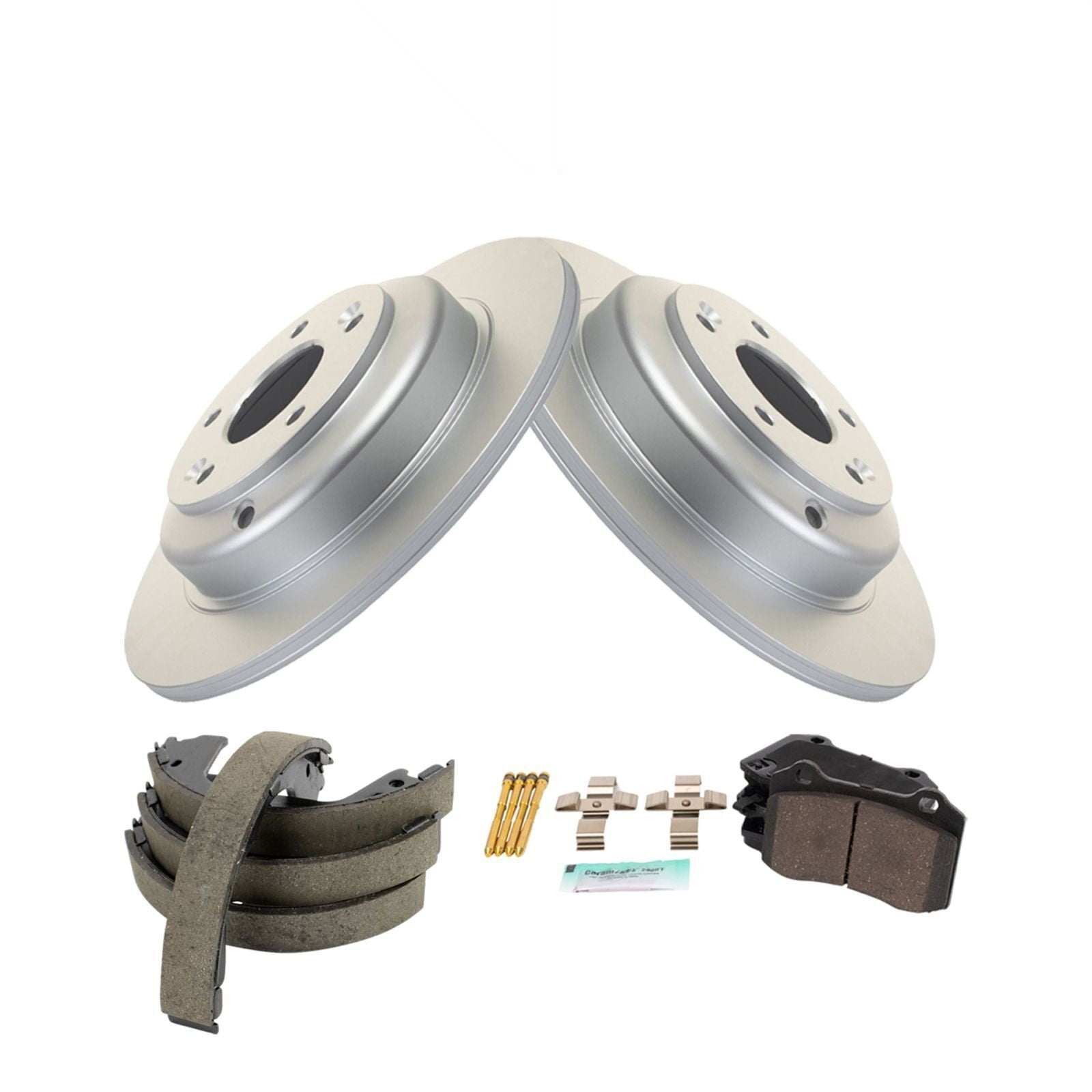 Rear Ceramic Brake Pad & Rotor Kit for 2010-2013 for Hyundai for ...