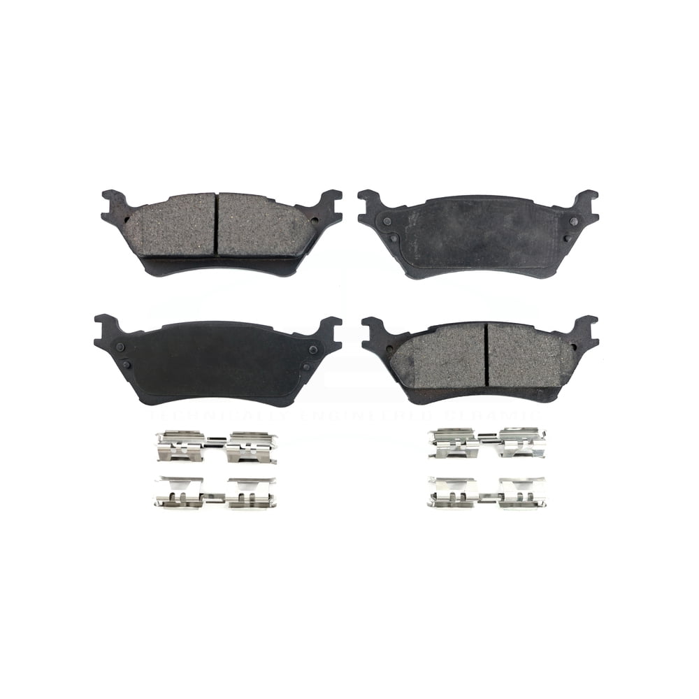 TEC Rear Ceramic Disc Brake Pads TEC-1602 for Car Ford F-150 - Walmart.com