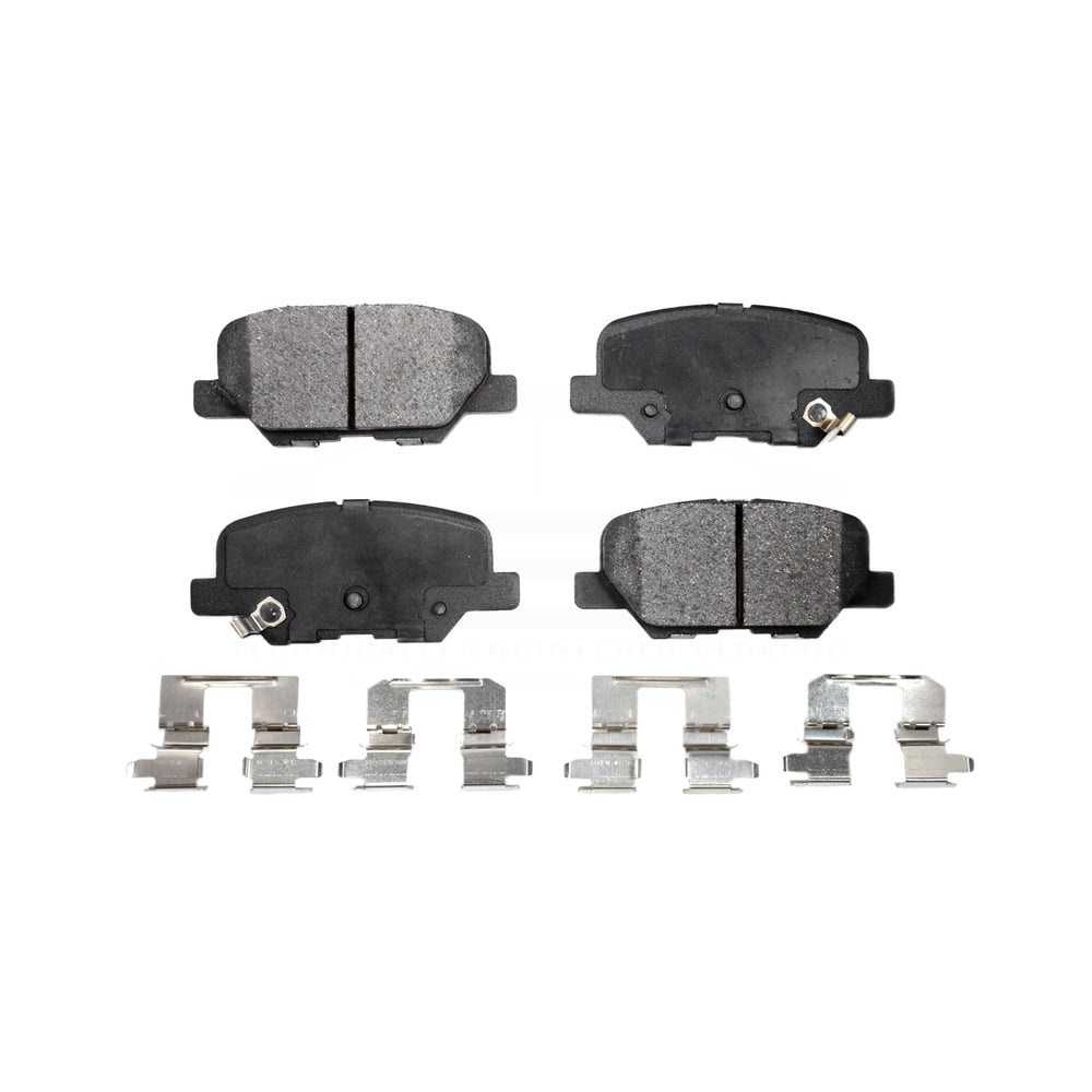 TEC Rear Ceramic Disc Brake Pads TEC-1679 - Durability - Walmart.com