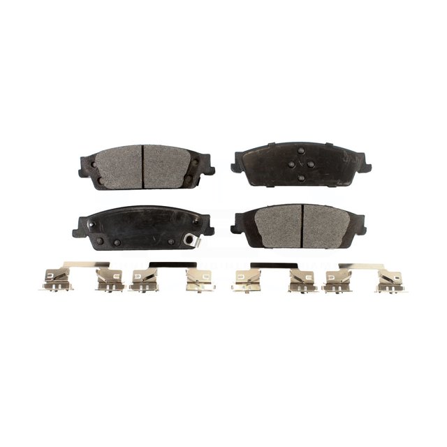 TEC Rear Ceramic Brake Pads for Chevrolet GMC Cadillac SUVs & Trucks ...