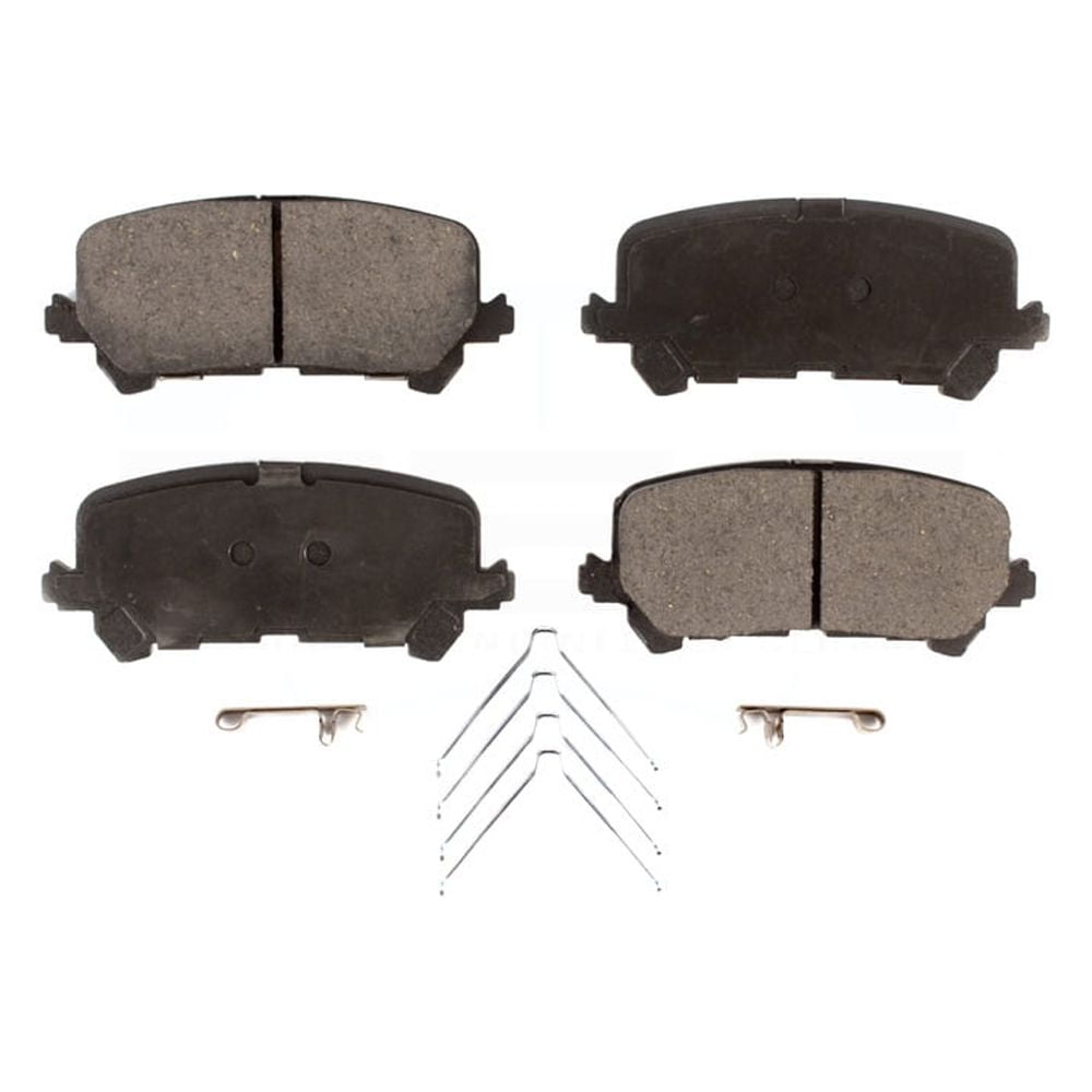 TEC Rear Ceramic Disc Brake Pads TEC-1724 for Car Honda Pilot Ridgeline ...