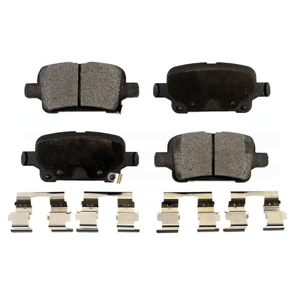 TEC Rear Ceramic Disc Brake Pads - Quiet Operation - Walmart.com