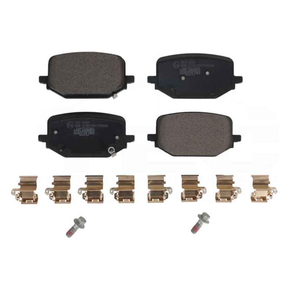 TEC Rear Ceramic Disc Brake Pads TEC-2231 for Car Ford Explorer Lincoln ...