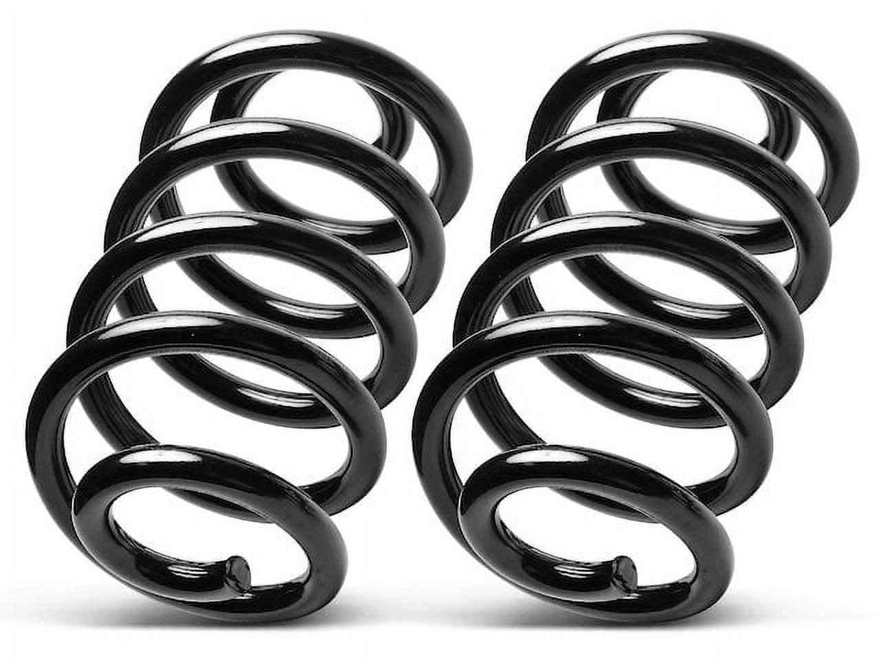 Rear Coil Spring Set 2 - Compatible with 1963 - 1972 Chevy C20 Pickup Base 1964 1965 1966 1967 ...