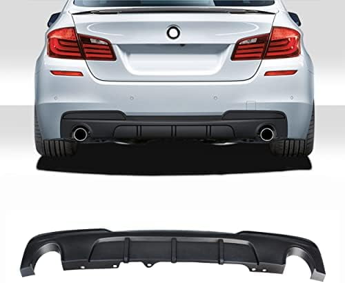 Rear Diffuser Fit for 2011-2017 BMW 5-Series F10 F11 535d 535i M Sport ...