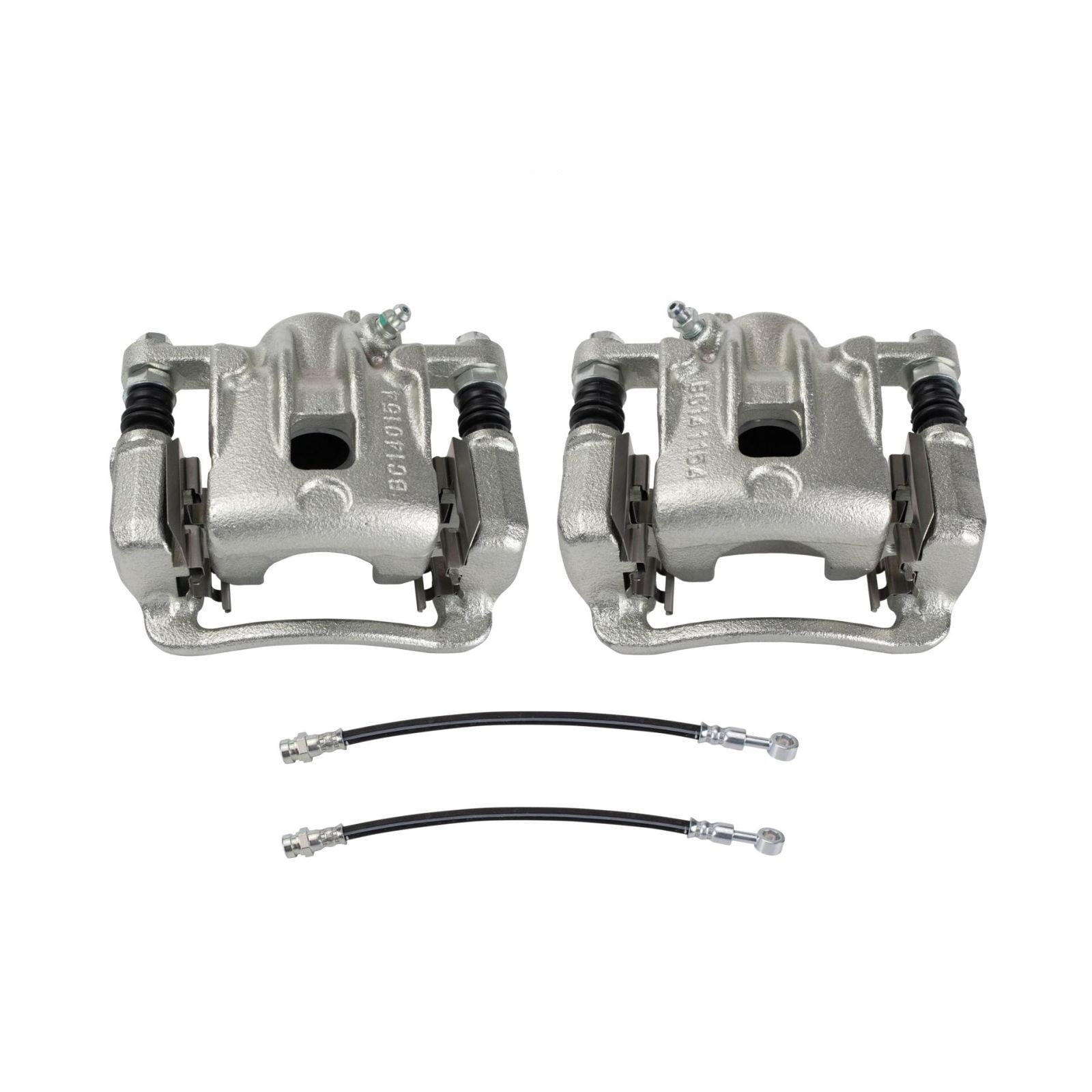 Rear Disc Brake Caliper Set with Hoses for 2008-2010 for Hyundai for ...