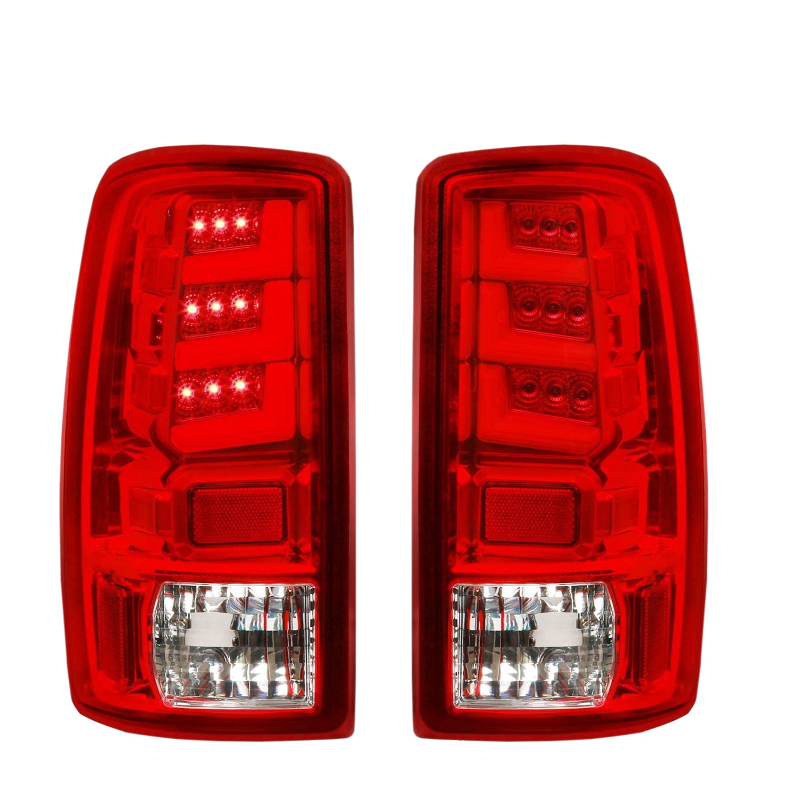 Chevrolet Rear LED Tail Lights Assembly Tube Bar for 2000-2006 Suburban ...