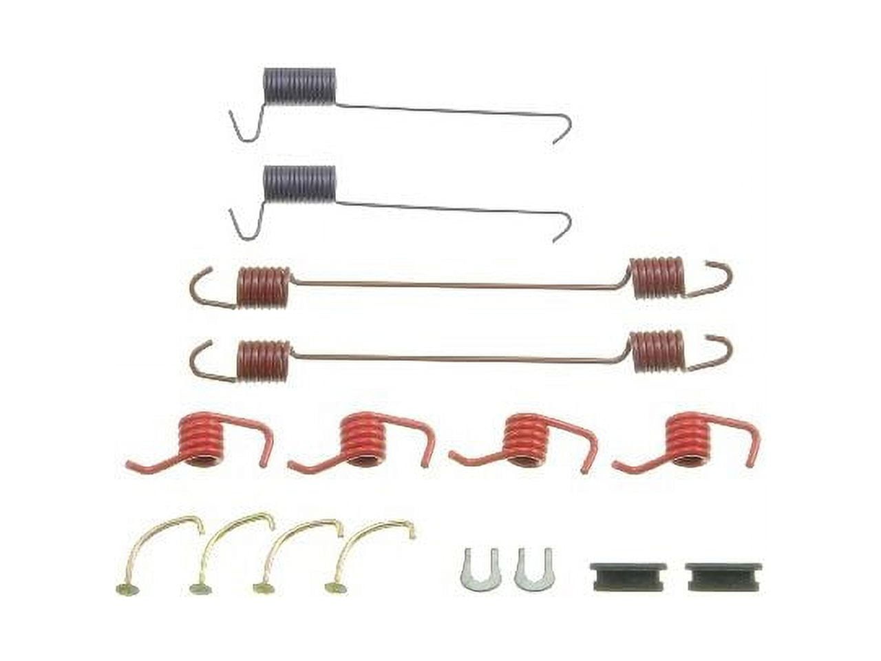 Rear Drum Brake Hardware Kit - Compatible with 1976 - 2002 Ford E-250 Econoline 1977 1978 1979 ...