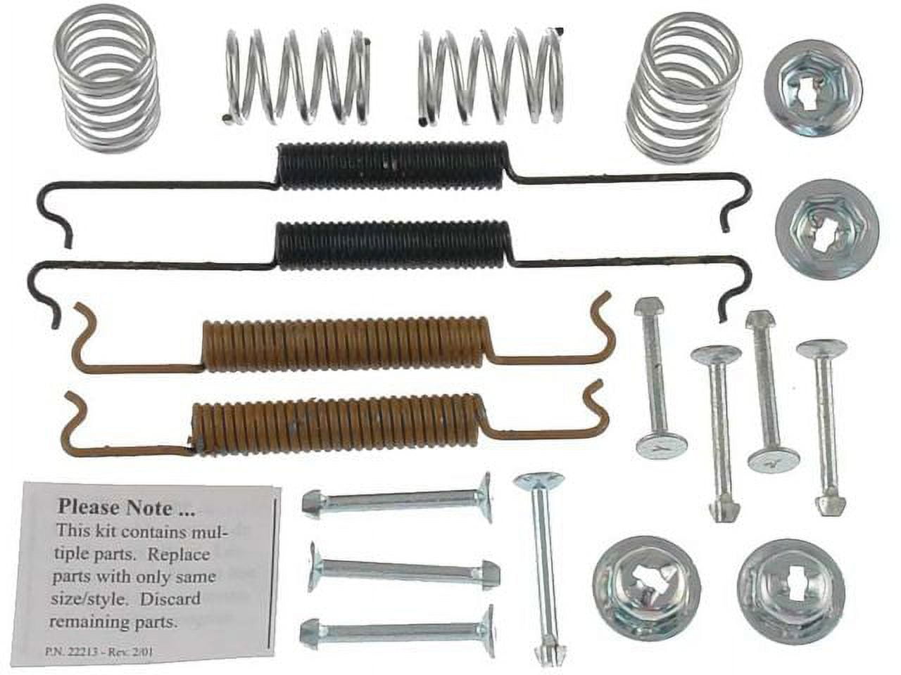 Rear Drum Brake Hardware Kit - Compatible with 1966 - 1979 Volkswagen ...