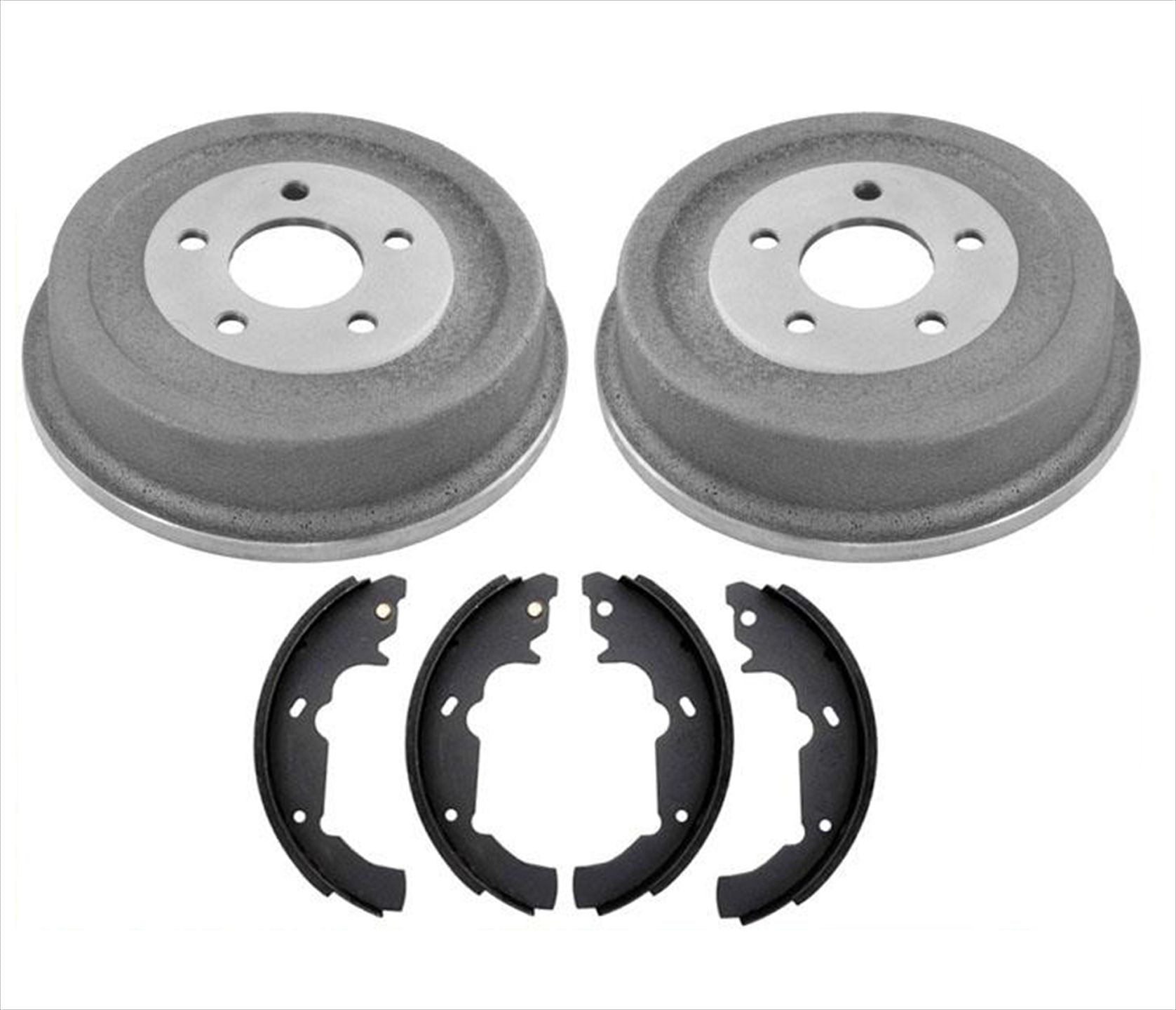 Rear Drums & Brake Shoes for Chevrolet Equinox 2005-2006 - Walmart.com
