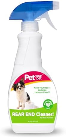 Rear End Cleaner – Safe Dog Butt Spray to Keep Your Dog’s Backside ...