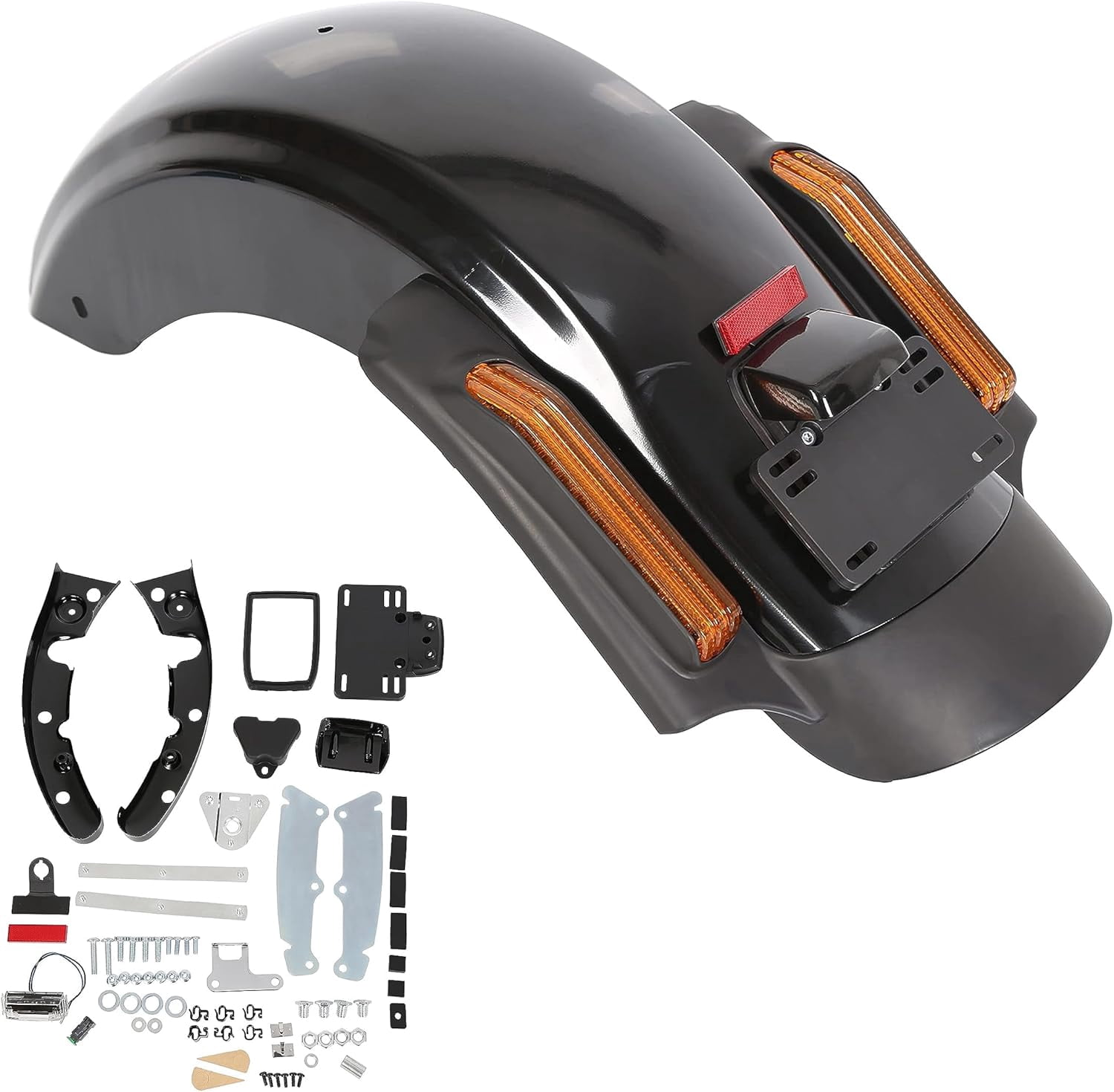 Rear Fender LED w/Rear Fascia System Compatible with 2014-2023 Harley ...