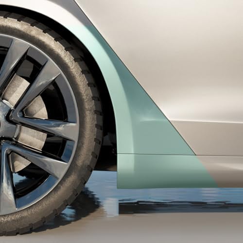 Rear Fenders & Partial Rockers PPF for Tesla Model S 2021-2025, 8mil ...