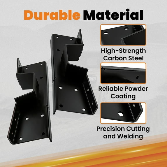 Rear Frame C-Notch Kit with Bump Stops for 2001-2007 Chevy Silverado ...