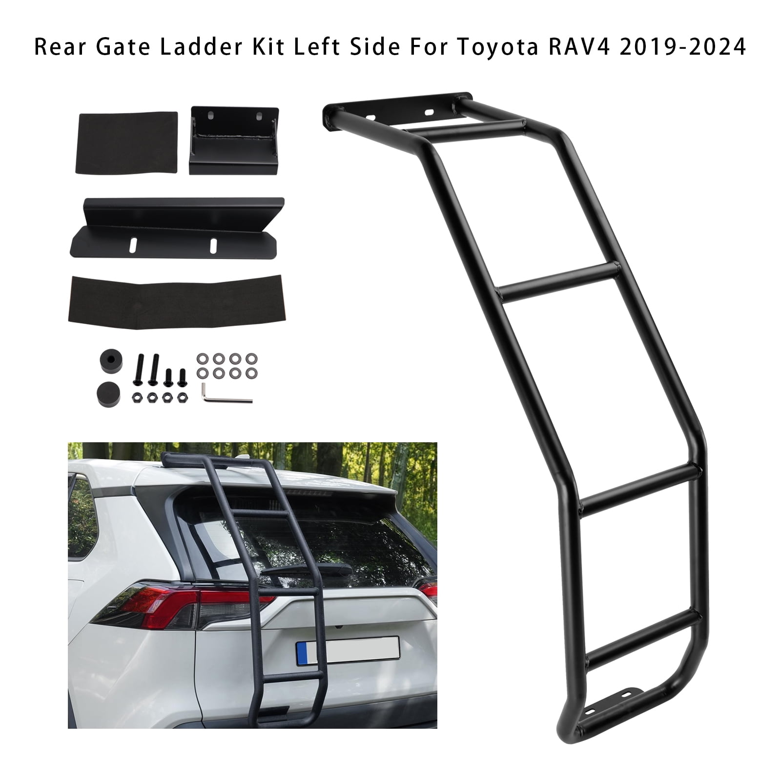 Rear Gate Ladder Kit Left Side For Toyota RAV4 2019-2025 - Walmart.com