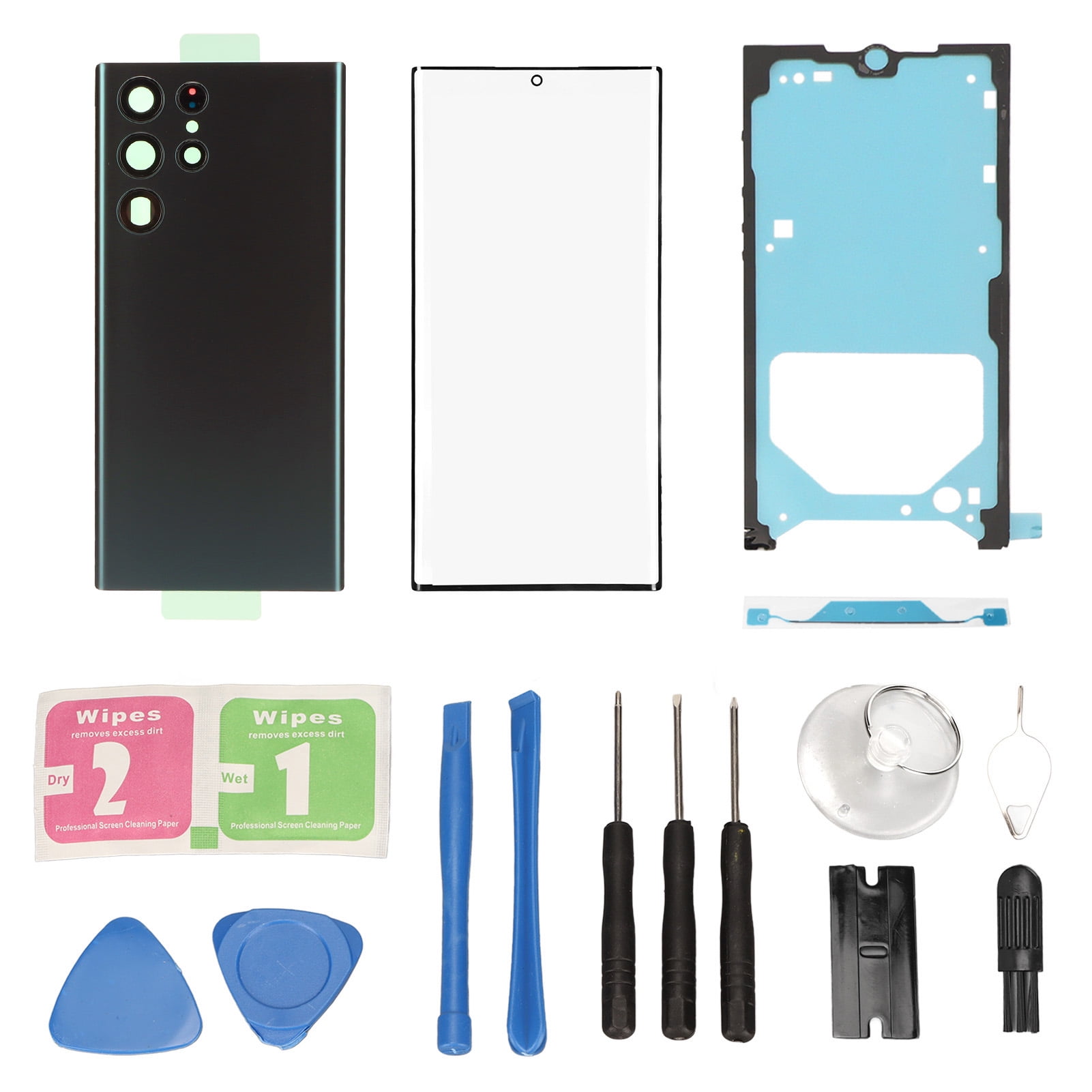 Rear Glass Cover Front Outer Screen Glass Cover with Professional ...