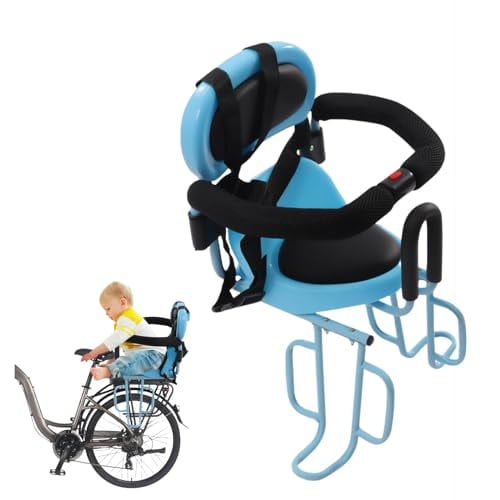 Rear Kids Bike Seat, Child Bike Seat Attachment for Adult Bike Mountain ...