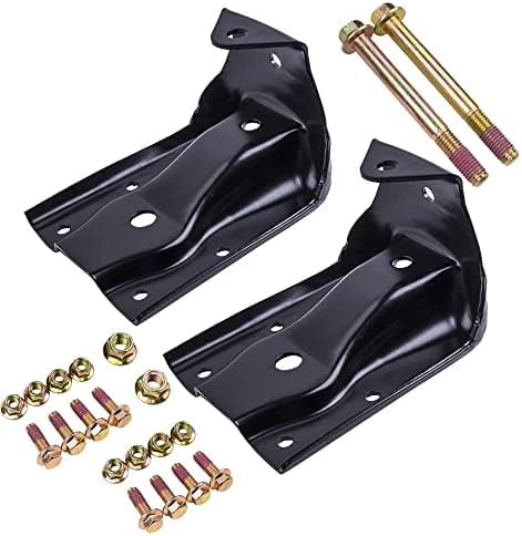 Rear Leaf Spring Hanger Shackle Bracket Kit Compatible With Chevy ...