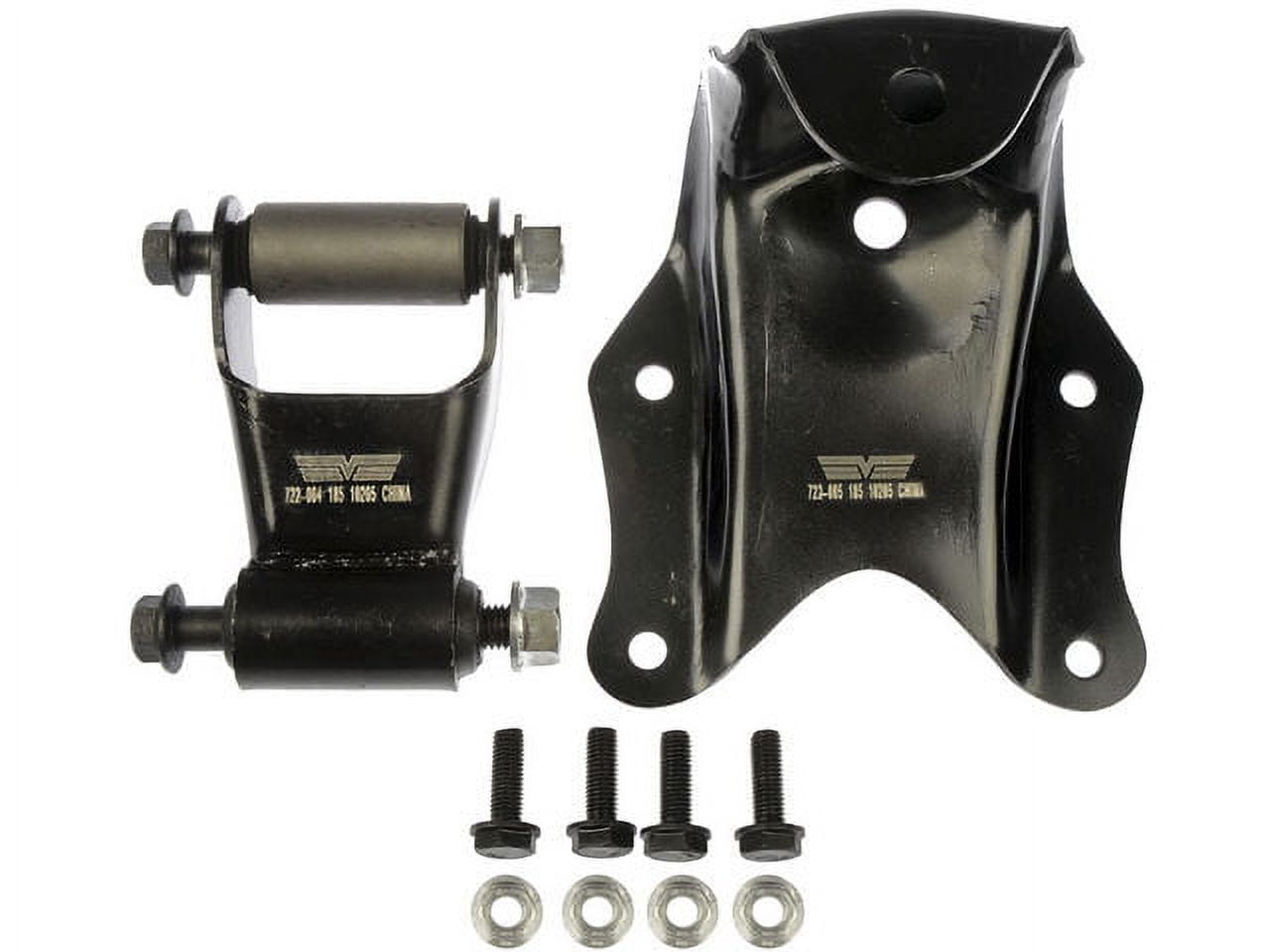 Rear Leaf Spring Shackle/Bracket Kit - Compatible with 1980 - 1996 Ford ...