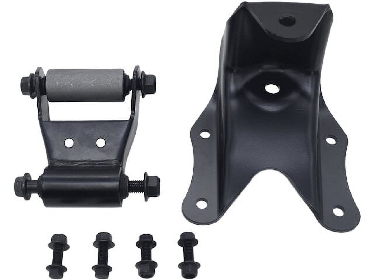 Rear Leaf Spring Shackle/Bracket Kit - Compatible with 1980 - 1997 Ford ...