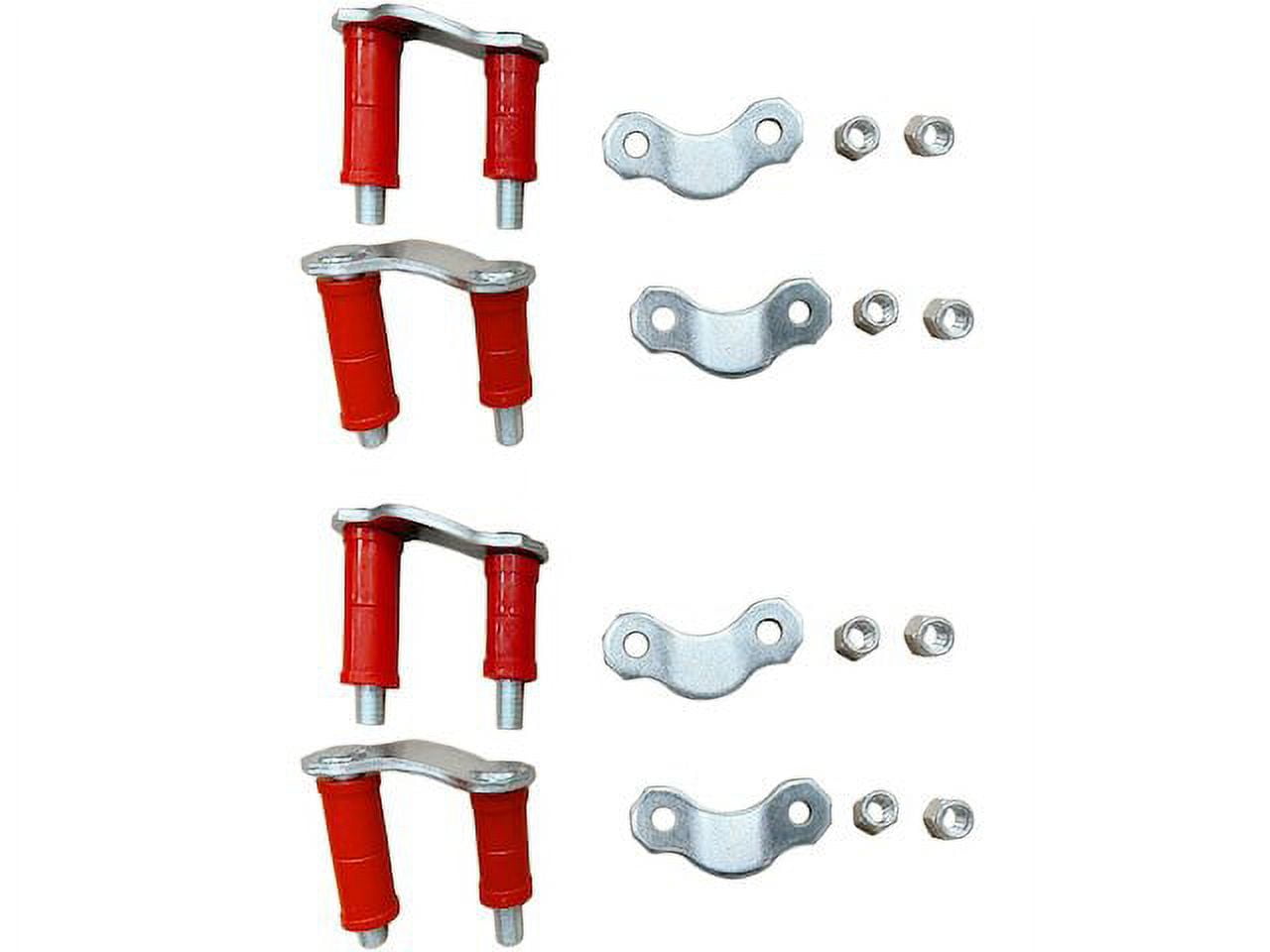 Rear Leaf Spring Shackle Kit - Compatible with 1956 - 1957 Chevy One ...