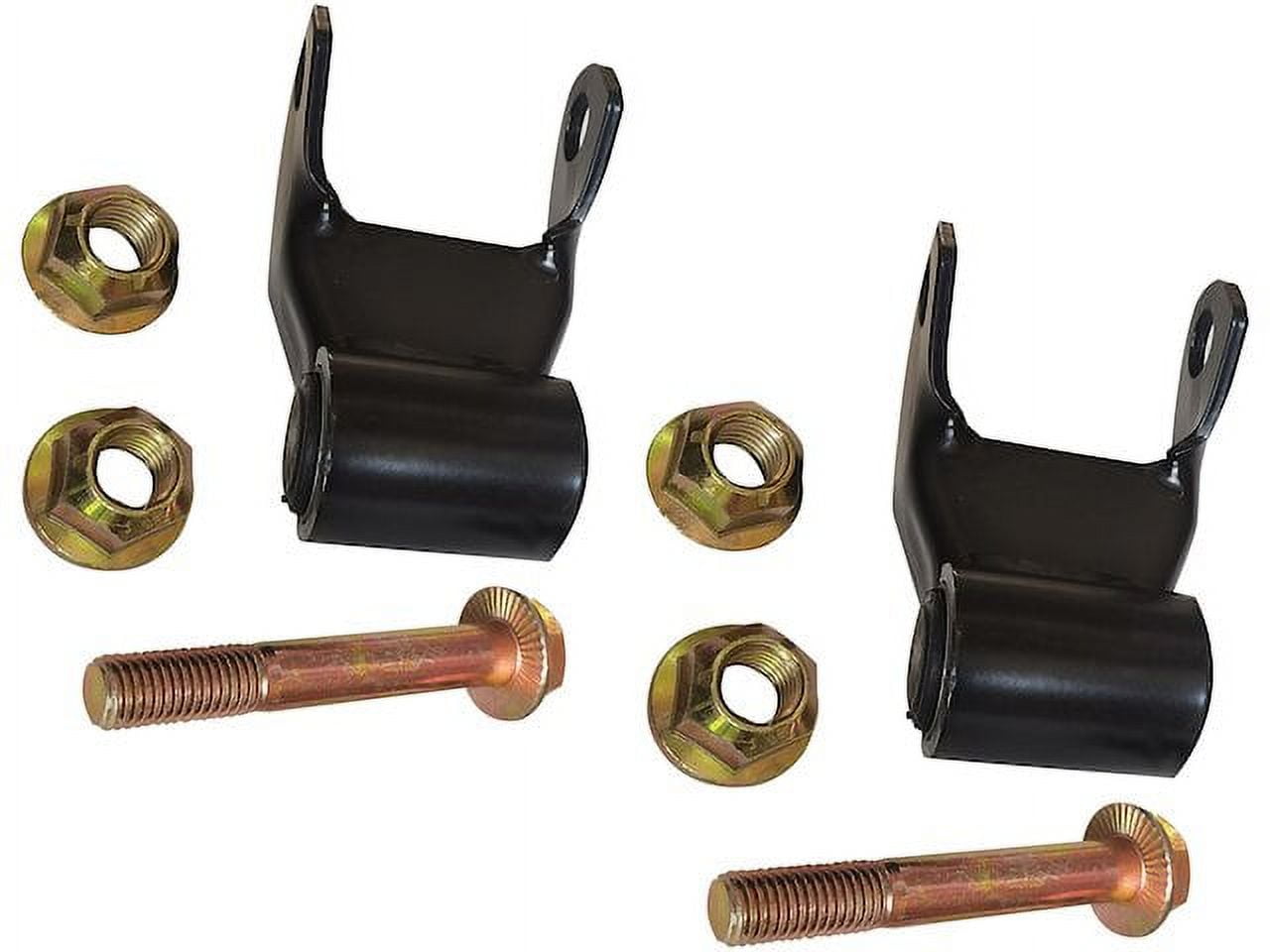 Rear Leaf Spring Shackle Set - Compatible with 1982 - 1993 Dodge W350 ...