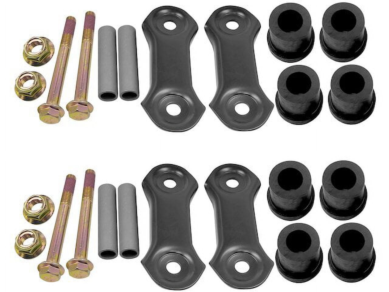 Rear Leaf Spring Shackle Set - Compatible with 1987 - 1995 Jeep ...