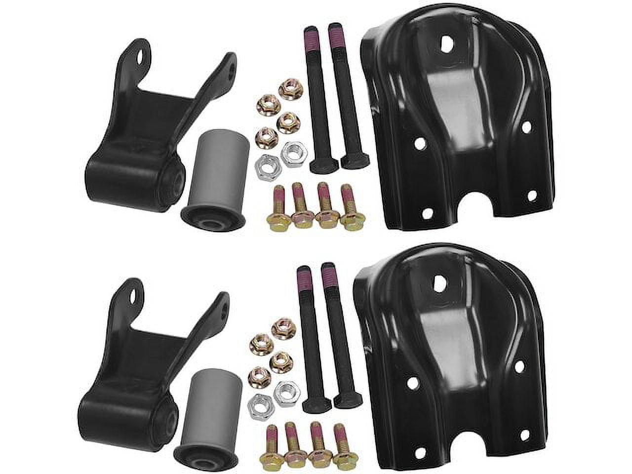 Rear Leaf Spring Shackle Set - Compatible with 1988 - 1997 Chevy C1500 ...