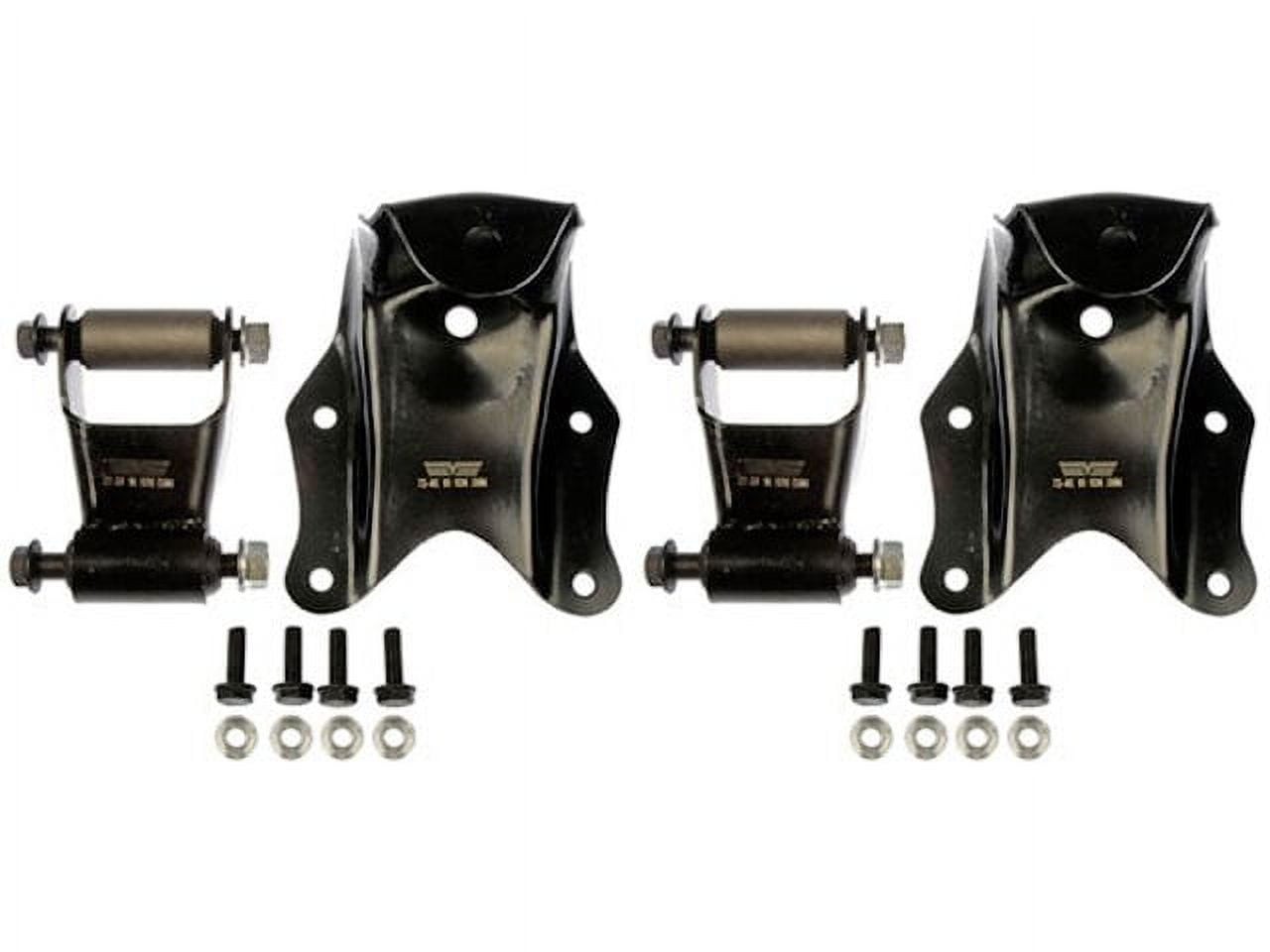 Rear Leaf Spring Shackle and Bracket Kit 2 Piece - Compatible with 1986 ...